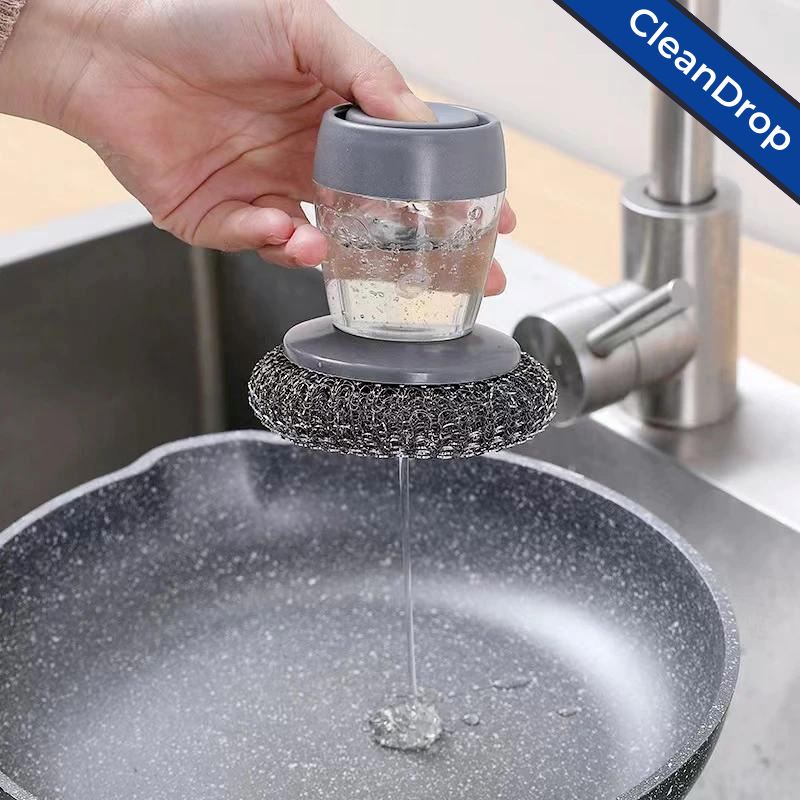 DropClean - Die Bürste mit integriertem Spülmittelspender – GoFlix